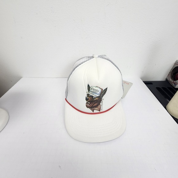 The Laundry Room | Accessories | Coors Light Hat Cap Snap Back White ...